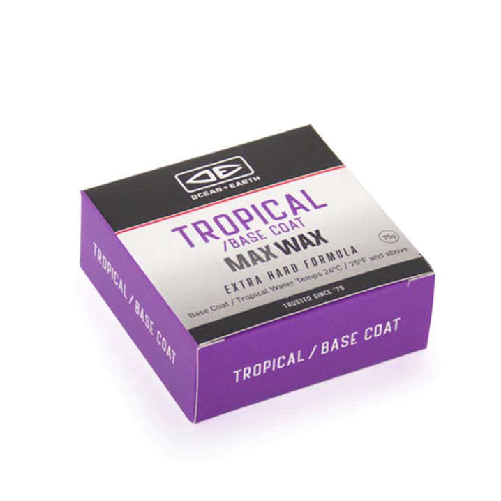 Surfboard Wax | Max Wax Tropical Water 75g | Ocean and Earth – Ocean ...