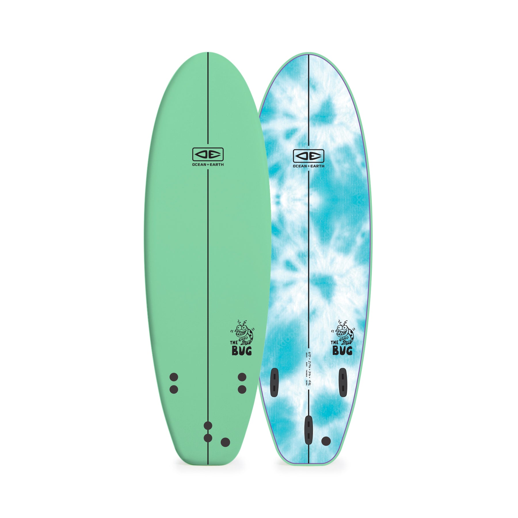 Soft Board | The Bug Mini 6'0" | Ocean and Earth – Ocean & Earth NZ